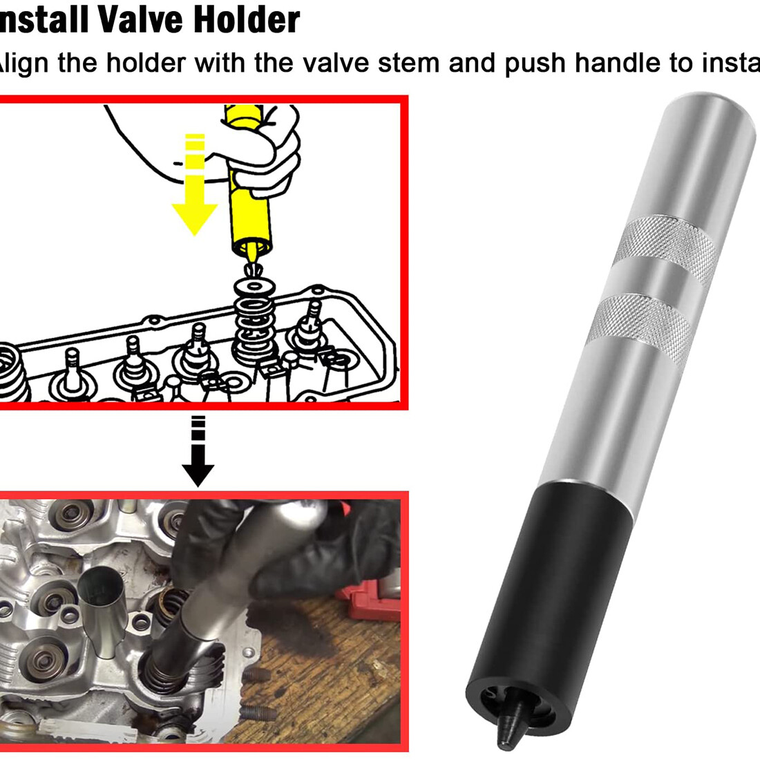 36050 Valve Keeper Remover Installer Spring Retainer Automotive Car ...