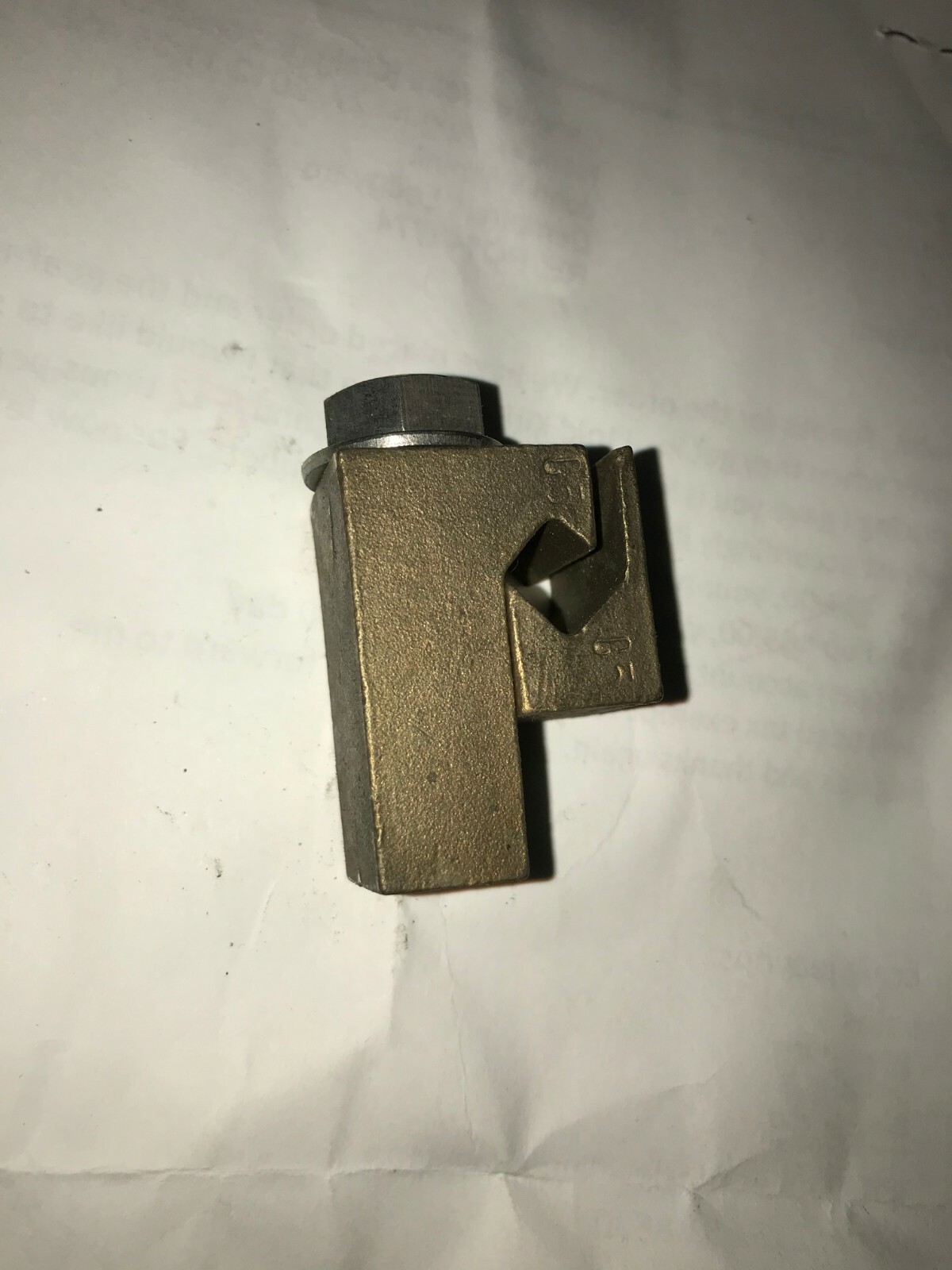 1PC Maclean Power Systems Bvc-20 Bronze Vise Connector # 4 Sol - 1/0 ...