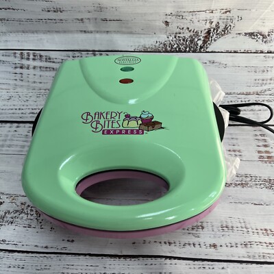 Nostalgia 4-in-1 Bakery Bites Express Mini Bundt Cake Tray Included w ...