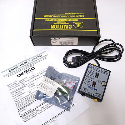 DESCO 19210 FULL TIME CONTINUOUS WRIST STRAP ESD WORKSTATION MONITOR ...