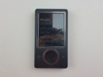 Microsoft Zune Digital Media MP3 Player (1089) 30GB - Black - WORKS ...