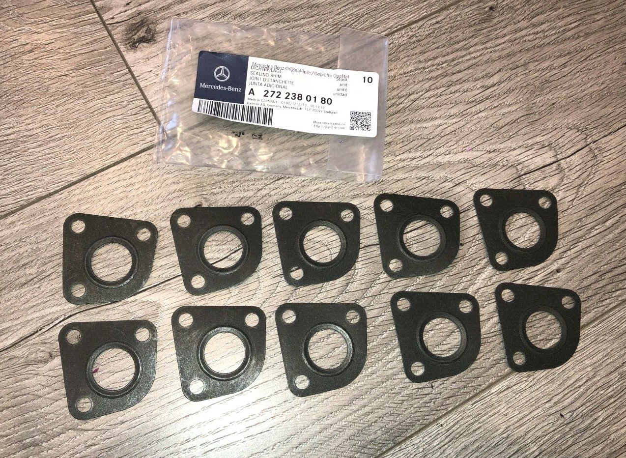 BRAND NEW SET OF 10 MERCEDES 2005-11 SLK350 A.I.R. System-Gaskets ...