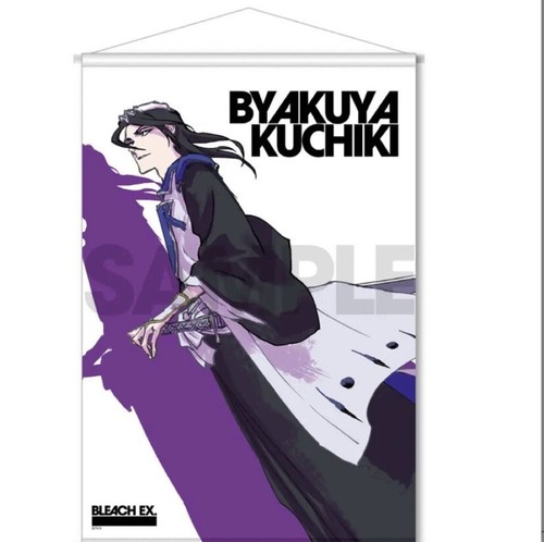 BLEACH Exhibition Tapestry Byakuya Kuchiki B2 Wall Hanging Taito Kubo Japan | eBay Australia
