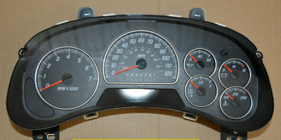 06 07 08 09 GMC Envoy Speedometer dash Instrument Cluster gauges ...