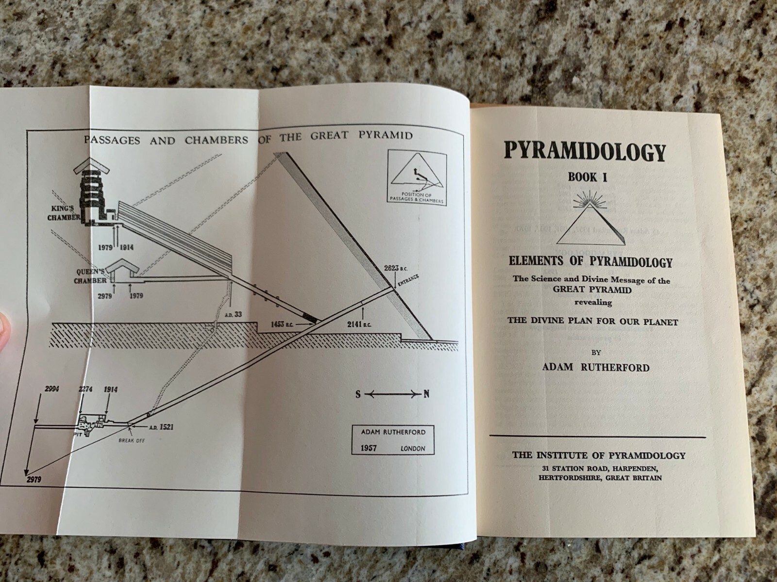 Pyramidology Book 1 Adam Rutherford British Import 4th Edit. 1970 ...