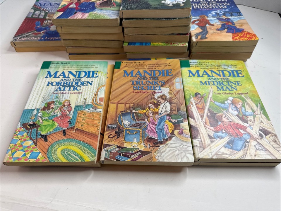Mandie Mystery Books Lot Of 25 Lois Gladys Leppard | eBay