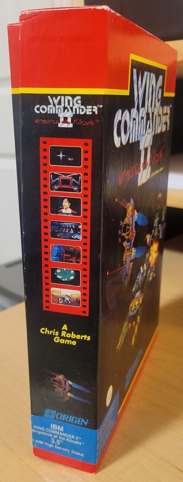 1991 Wing Commander II Vengeance Of The Kilrathi With Speech Accessory ...