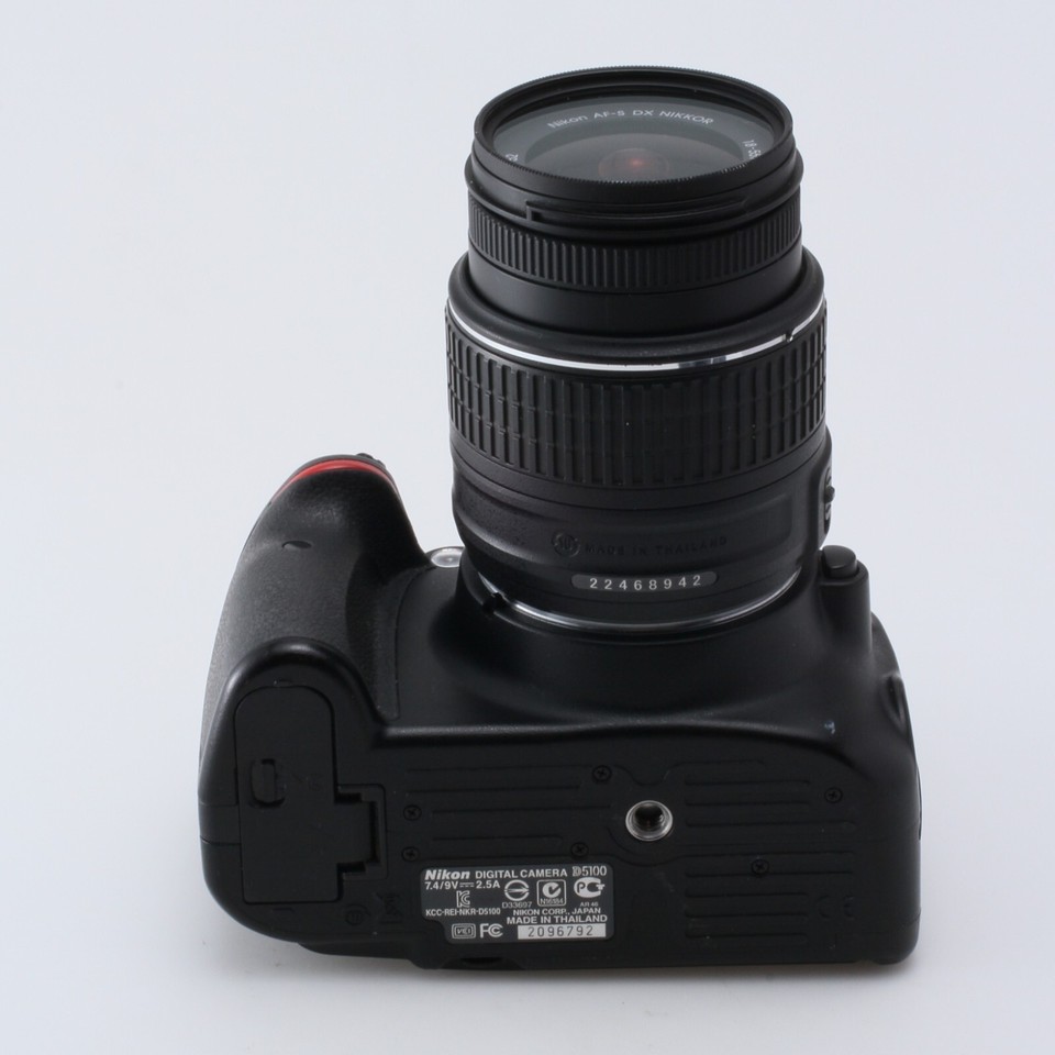 【MINT】Nikon D5100 24.2 MP+AF-S DX 18-55mm f/3.5-5.6GⅡVR Lens Shutter ...