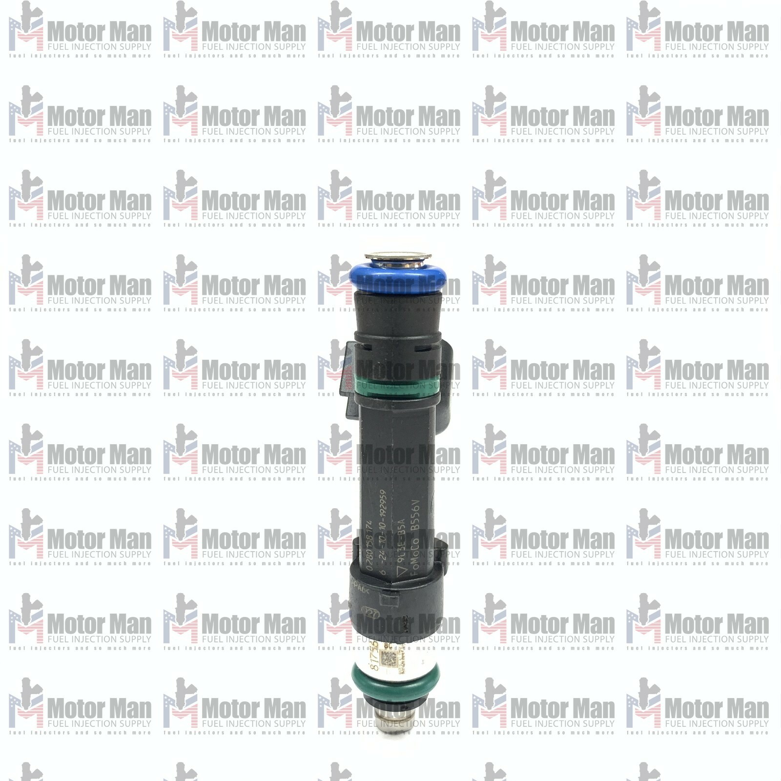 Motor Man | 0280158174 9L3E-B5A Fuel Injectors | 2009-2014 Ford ...