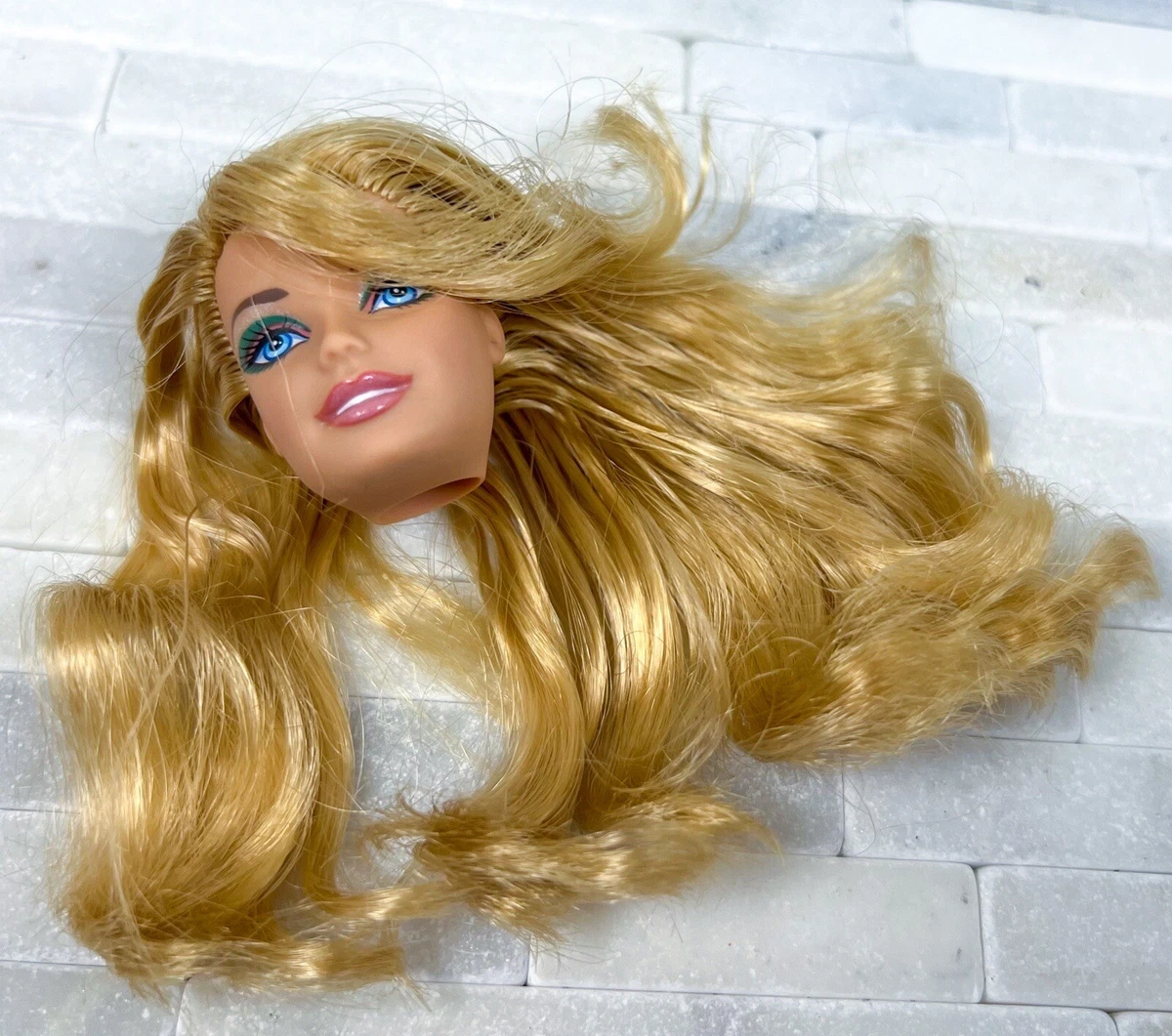 Barbie Doll Head Hair Makeup