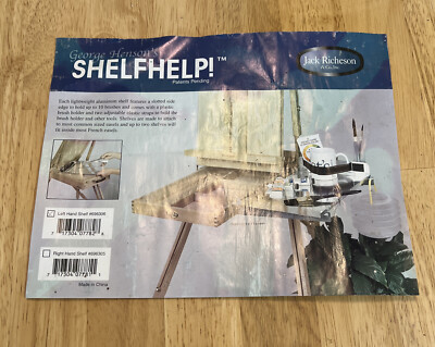 George Henson's Shelf Help By Jack Richeson for French Easels L hand ...