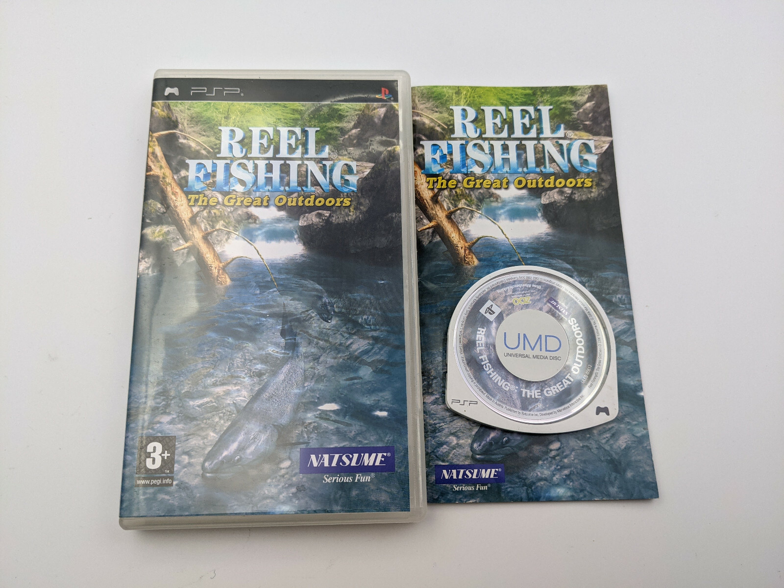 Reel Fishing: Great Outdoors - PSP Game - Playstation Portable - Free ...