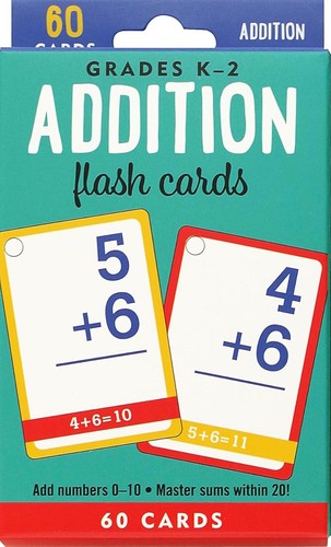 Addition Flash Cards (60 cards, Grades K-2) | eBay