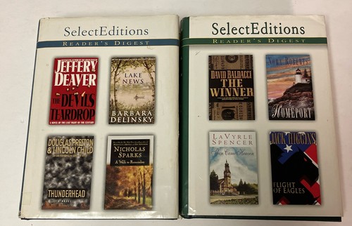 Lot 2-Reader's Digest Select Editions - Volume 3 1998 and 6, 1999 ...