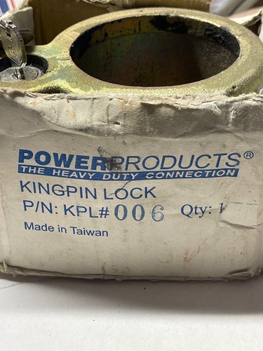 Heavy Duty King Pin Trailer Lock w/ 2 Keys For Standard Fixed Kingpin ...