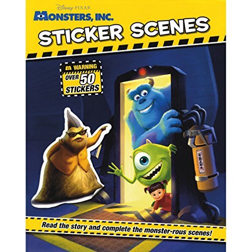 Disney Monsters Inc Sticker Scene | eBay