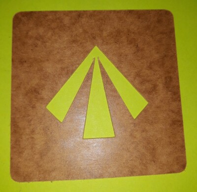 Flared MOD OS Pheon Crows Foot Broad Arrow STENCIL 50mm 2" British ...