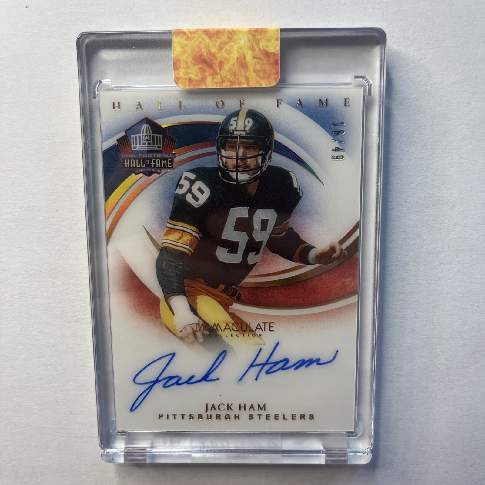 2020 Panini Immaculate Collection Hall Of Fame Autograph #HOF-JH Jack ...