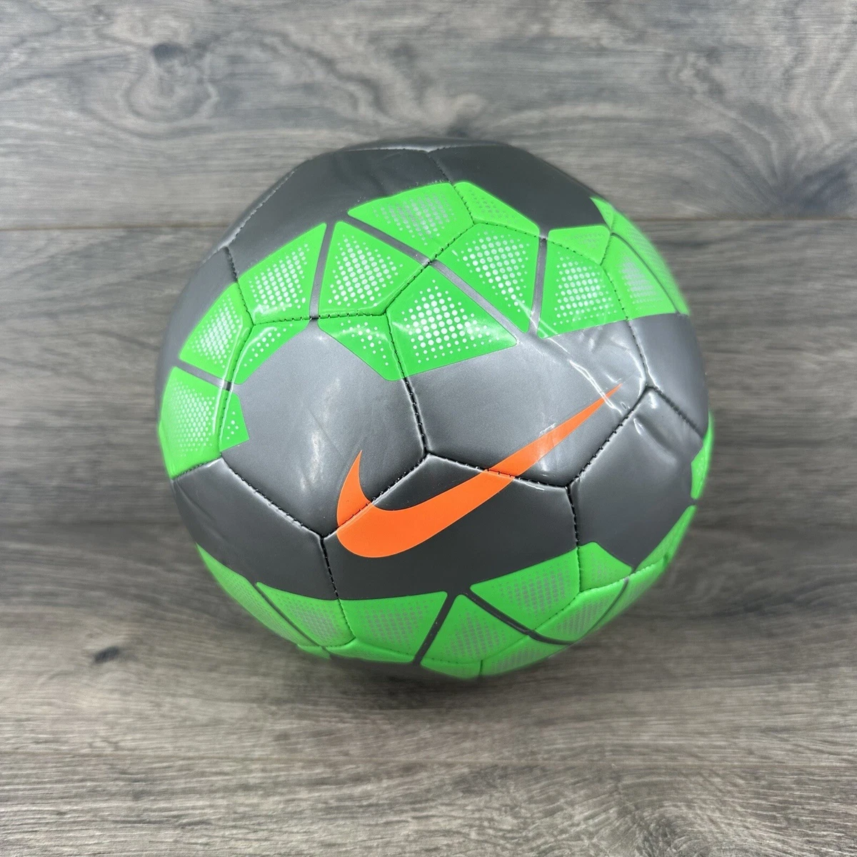 Green Nike Soccer Balls