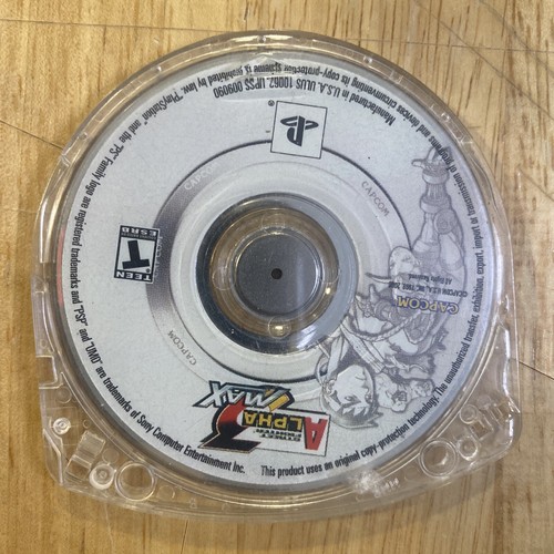 Street Fighter Alpha 3 Max (Sony PSP Portable) Disc Only 13388270033| eBay