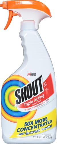Shout Triple-Acting Laundry Stain Remover, 22 Ounce *NEW* | eBay
