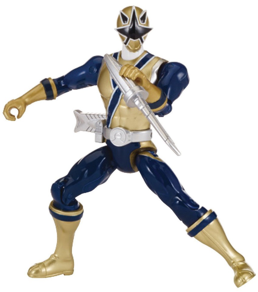 Power Rangers Super Megaforce - 5" Samurai Gold Ranger Action Hero | eBay