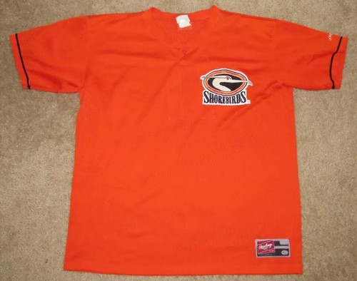 Billy Rowell Delmarva Shorebirds Game Used Jersey LOA From Delmarva ...