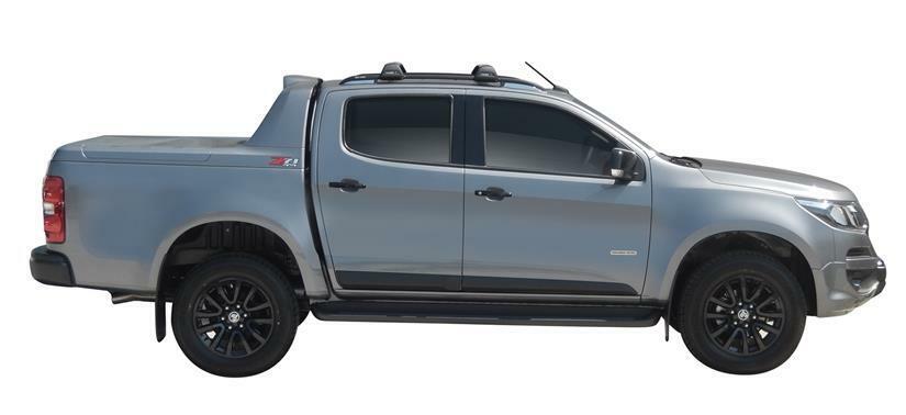 Prorack 2 Bar Roof Rack Kit for Holden Colorado Z71 4dr Ute 2016 on (S8 ...