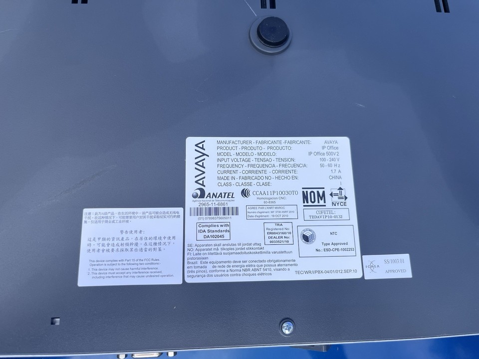 AVAYA IP OFFICE 500 V2 With Expansion Cards | eBay