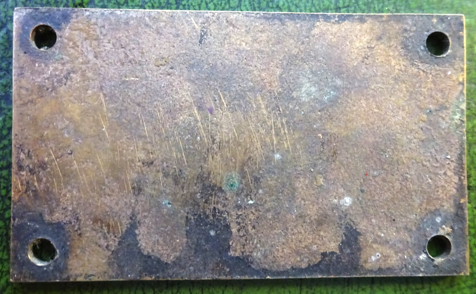 Small Brass Sign " Vandome & Hart Engineers & Iron Founders London N.1 ...