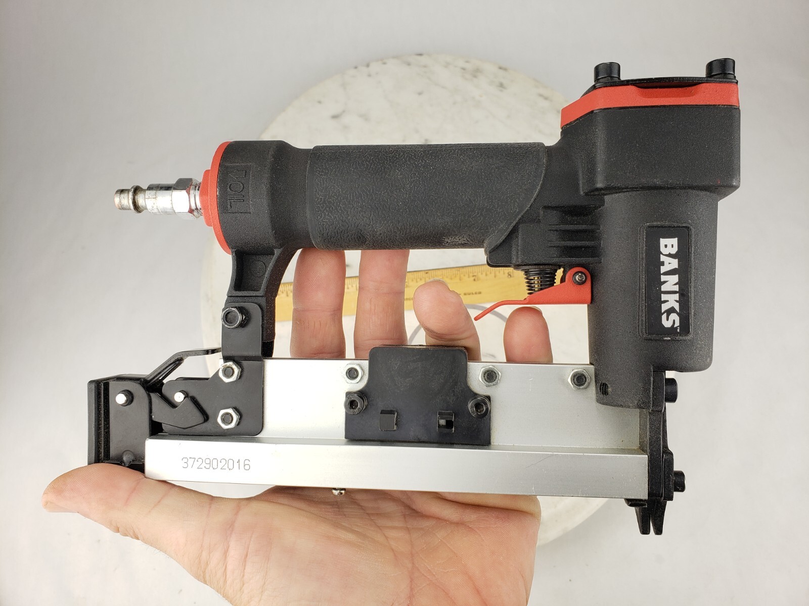 Pneumatic Pin Nailer 23 Gauge Air Nail Gun Lightweight Trim Molding ...