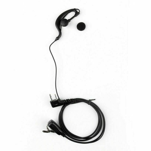Ear-Hook Earpiece Headset PTT For Icom IC-F3 IC-F4 IC-U12 V8/82 F21/F26 ...