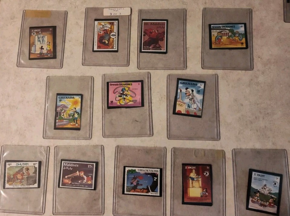 LOT OF 26 RARE DISNEY STAMPS | eBay