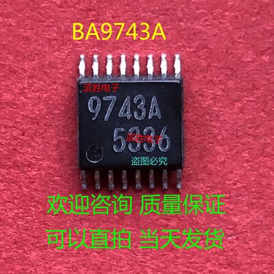 5pcs 9743A BA9743AFV-E2 9743 2-Channel TSSOP16 #2/18 | eBay