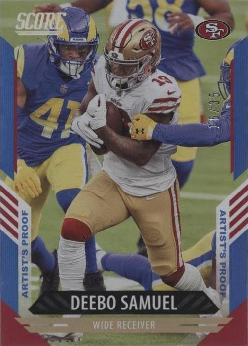 2021 Score - Deebo Samuel #264 Artist's Proof /35 for sale online | eBay