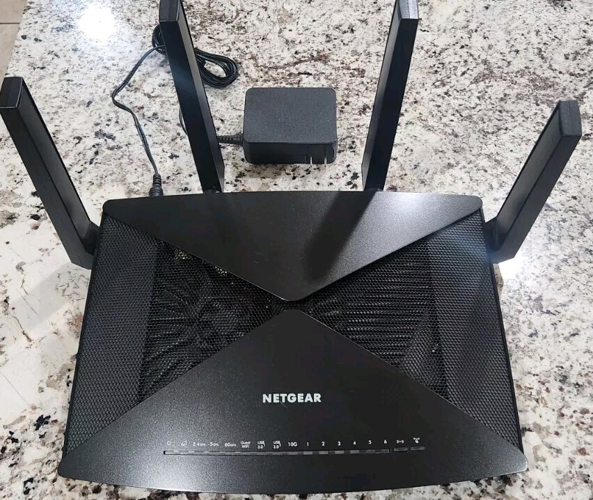 Tested & Working NetGear Nighthawk X10 Smart Wifi Router R9000 - AD7200 ...