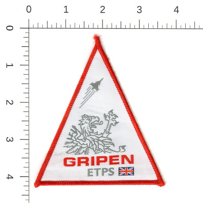 Gripen Pilot Badge ETPS Patch Empire Test Pilots' School UK British ...
