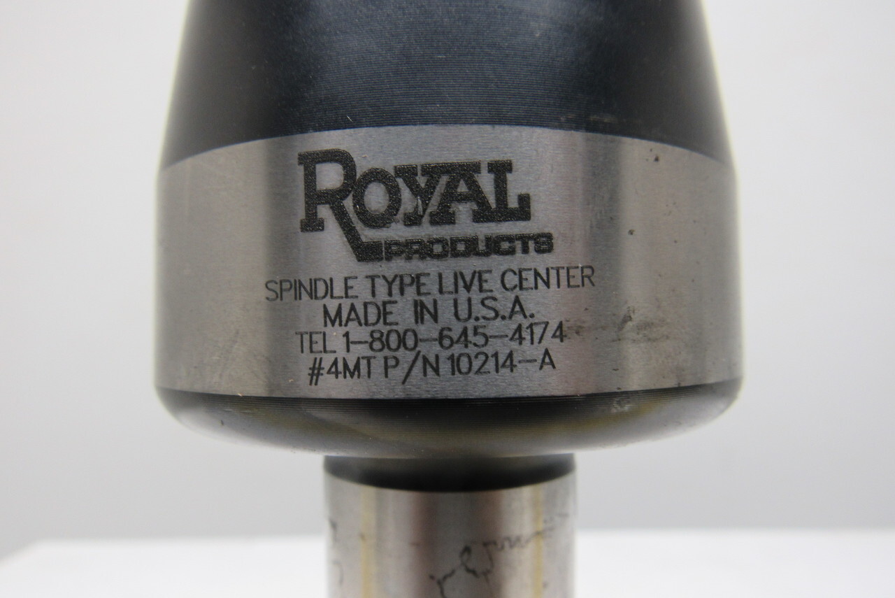Royal 4mt Live Center Spindle Type for sale online | eBay