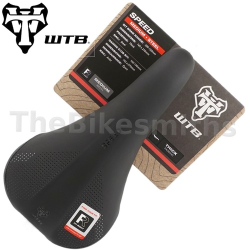 WTB Speed Medium Steel 145mm Mountain Touring Bike Saddle Unisex Seat Microfiber | eBay
