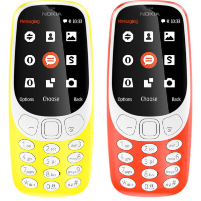 NOKIA 3310 Dual SIM Unlocked GSM 2G 900/1800 Bluetooth Classic Keypad ...