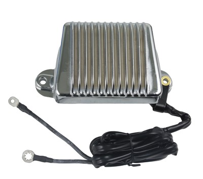 CHROME VOLTAGE REGULATOR FITS HARLEY DAVIDSON ELECTRA GLIDE FLHT FLHTC ...