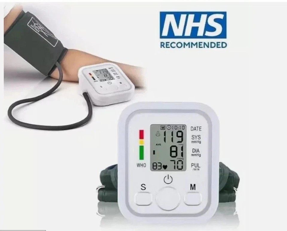 Blood Pressure Monitor - NHS Recommended Blood Pressure Monitors Home ...