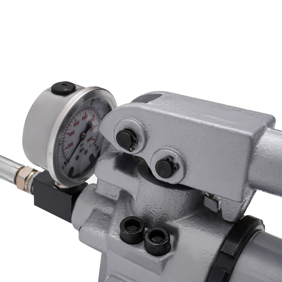 Manual Hydraulic Hand Pump Hydraulic Hand Pump with Pressure Guage US ...