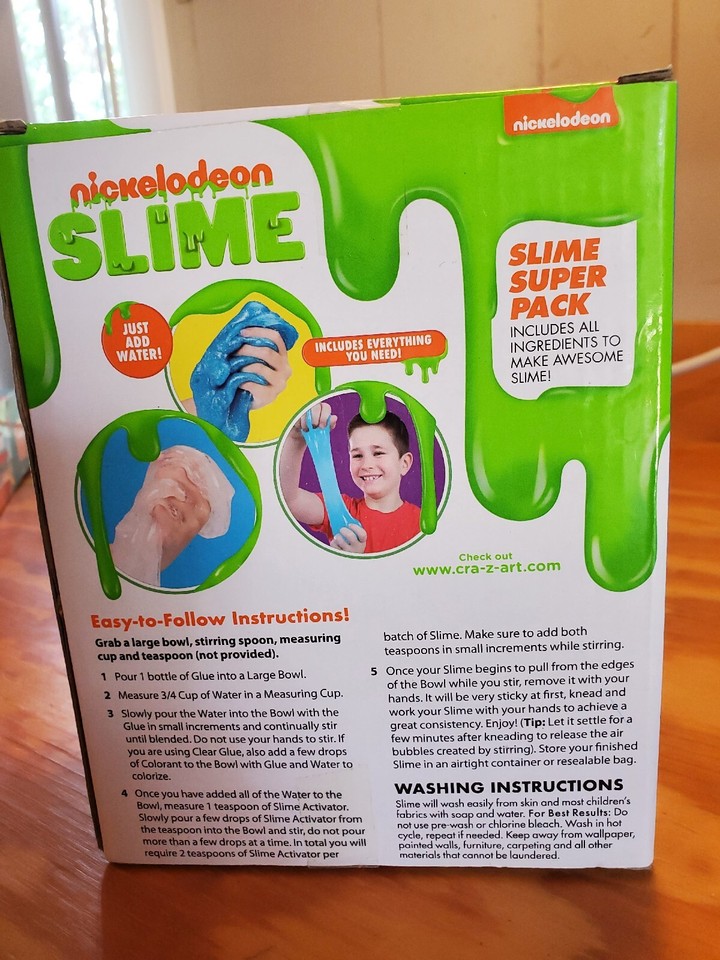 Cra-Z-Art Nickelodeon Slime- SLIME SUPER PACK Kit - BRAND NEW!! | eBay