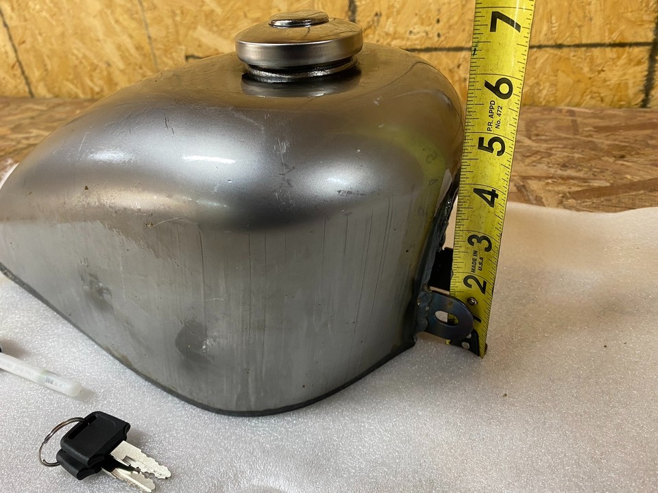 Custom Mini Peanut gas tank Harley Chopper Bobber Frisco Frame Mount ...