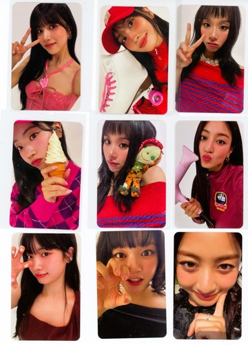 TWICE 14th Mini Album STRATEGY Official Photocard Jihyo Momo Mina ...