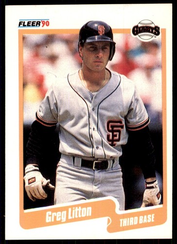 1990 Fleer Greg Litton Baseball Cards #61 | eBay