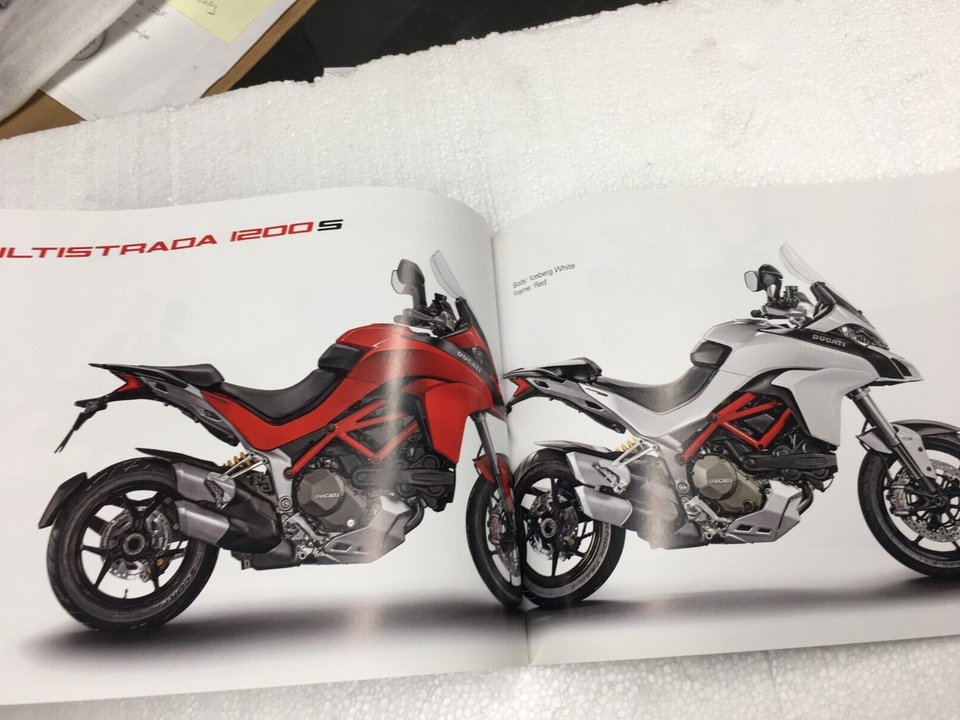 Ducati Multistrada 1200 MTS1200 2015 Dealer Sales Brochure 91750062E ...