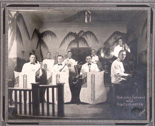 c1940s Johnny Janovic & His Orchestra Photo Big Band Era Music | eBay