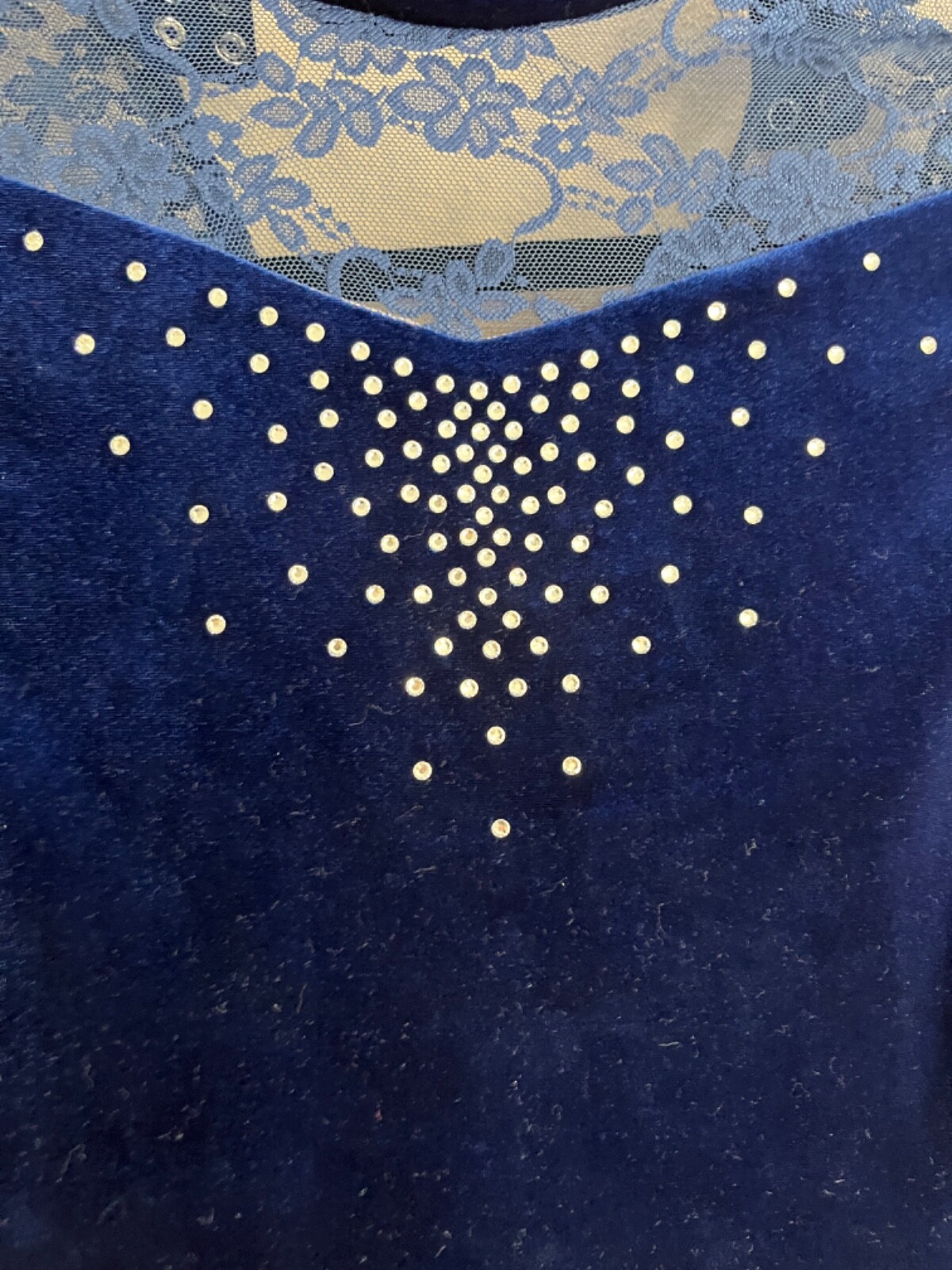 weissman blue ballet dance costume child large - Arita - Gem